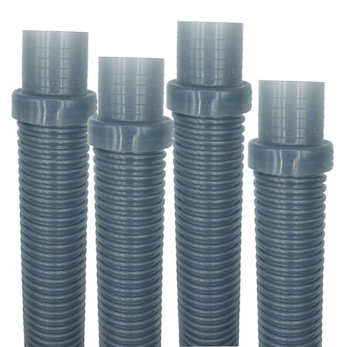 Puri Tech 4 Pack Universal Pool Cleaner Hose 48 Long Translucent Blue ...