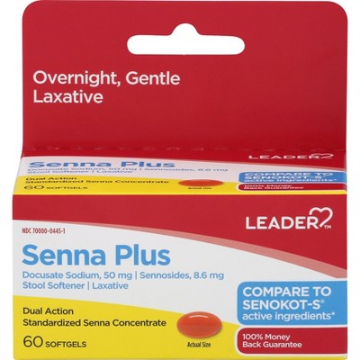 Leader Senna Plus 60 ea : Target