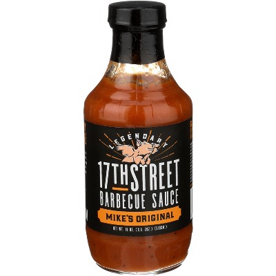 17th Street Original Barbecue Sauce - Case Of 6 - 18 Oz : Target