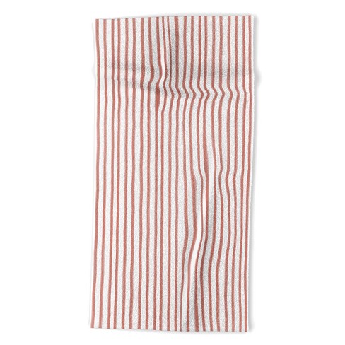 Emanuela Carratoni Old Pink Stripes Beach Towel - Deny Designs : Target