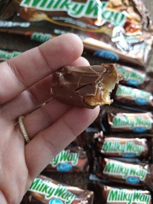 Milky Way Fun Size Milk Chocolate Candy Bars - 10.65oz : Target