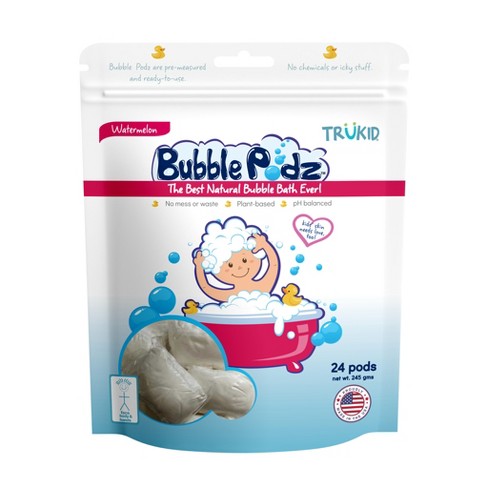 Trukid Bubble Podz Bubble Bath Watermelon (24 Count) : Target