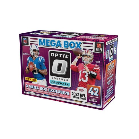 2023 Panini Donruss Optic Nfl Football Trading Cards Mega Box : Target