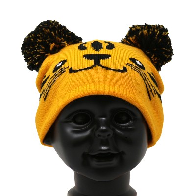Arctic Gear Toddler Specialty Winter Hat - Tiger With Double Poms : Target