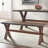 Mandeville Dining Bench Brown - Buylateral : Target