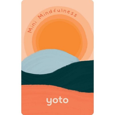 Yoto Mini Mindfulness: Mindful Moments Audio Card : Target