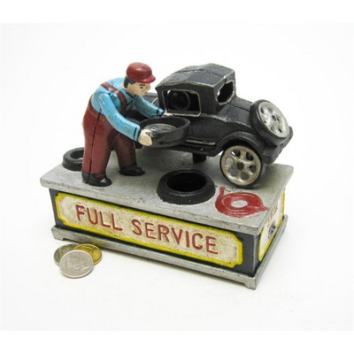 Design Toscano Model T At The Service Station Authentic Foundry Cast ...