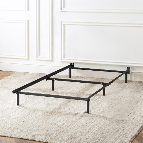 Twin 7" Steel Base Frame For Box Spring Black - Mellow: Heavy Duty, No ...