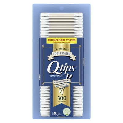 Q-tips Antimicrobial Cotton Swabs - 300ct : Target