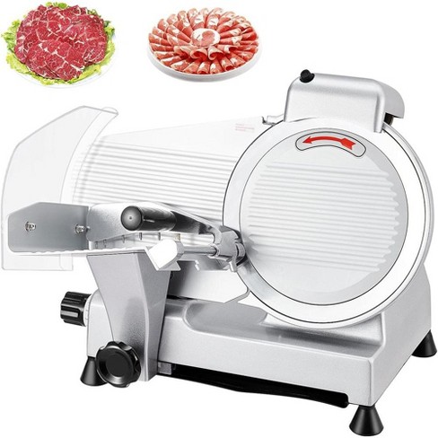 Commercial 10" Electric Meat Slicer Blade 240w Deli Food Cheese Cutter ...