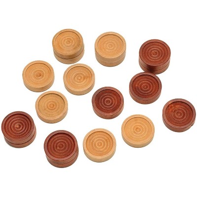 We Games Wooden Checkers With Stackable Ridges : Target