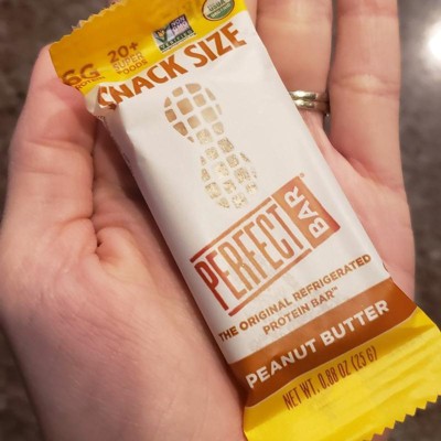 Perfect Bar Peanut Butter Snack Size Protein Bars - 7oz/8ct : Target