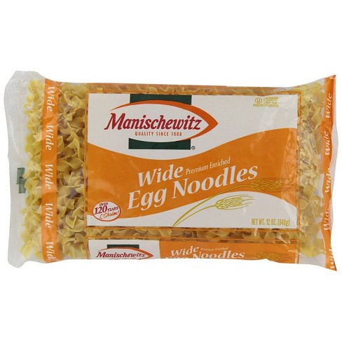 Manischewitz Wide Egg Noodles - 12oz : Target