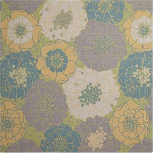 Nourison Home & Garden Green Indoor/outdoor Area Rug Rs021 5'3" X 5'3 ...