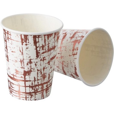 Silver Spoons Elegant Disposable Coffee Cups, Heavy Duty Drinking Hot ...