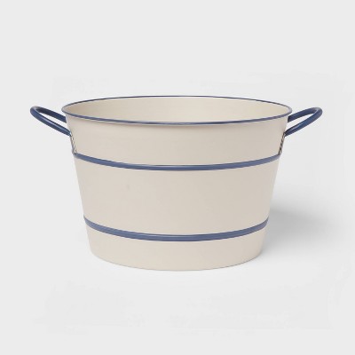 Metal Oval Beverage Tub Gold - Threshold™ : Target