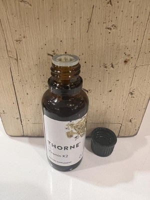 Thorne Vitamin K2 Liquid (1 Mg Per Drop) - Concentrated Vitamin K2 ...