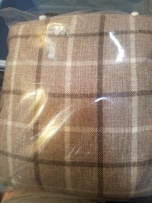 Preston Plaid Rod Pocket And Back Tab Room Darkening Curtain Panel With ...