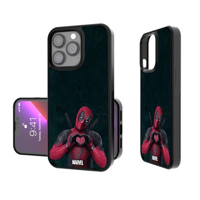 Keyscaper Marvel Deadpool Badge Bump Cell Phone Case For Iphone 14 : Target