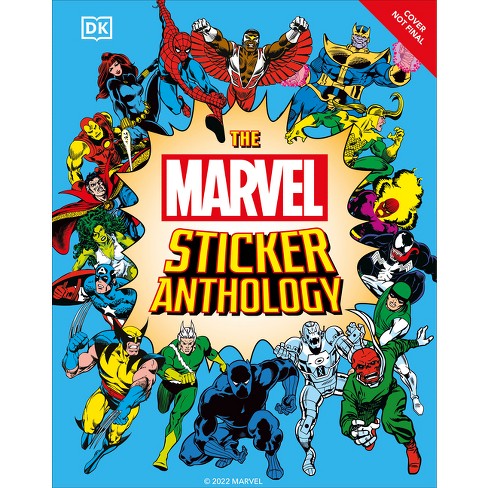 Marvel Sticker Anthology - (dk Sticker Anthology) By Dk (hardcover ...