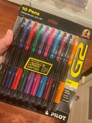G2 8pk Gel Pen Fine Multicolored Ink : Target
