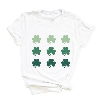 Simply Sage Market Women's Clover Chart Short Sleeve Graphic Tee - S ...