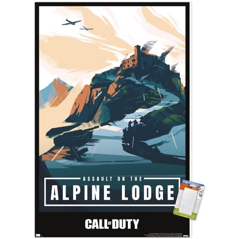 Trends International Call Of Duty: Vanguard - Alpine Lodge Unframed ...