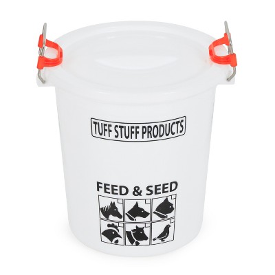 Tuff Stuff Products FS26 Animal Livestock Farm Feed and Seed Food Pail ...