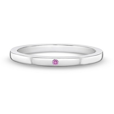 Girls' Heart Solitaire Sterling Silver Ring - 3 - In Season Jewelry ...