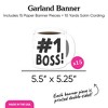 Big Dot of Happiness Best Boss Ever Garland Banner, Happy Boss's Day ...