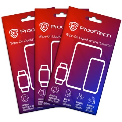Prooftech 3 Pack Prooftech Liquid Glass Screen Protector For All ...