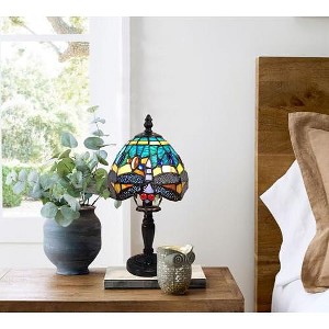 Fine Art Lighting T612 Tiffany Table Lamp, 168 Glass Cuts, Mini, 6 by ...