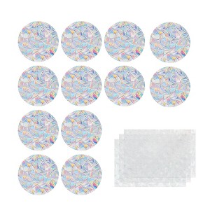 Unique Bargains Prism Window Decal Anti-Collision Sticker Rainbow ...