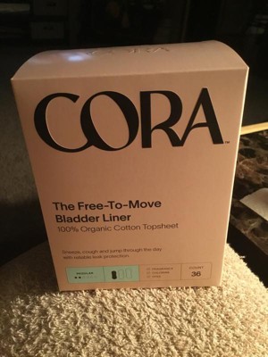 Cora Organic Cotton Bladder Liners - Regular - 36ct : Target