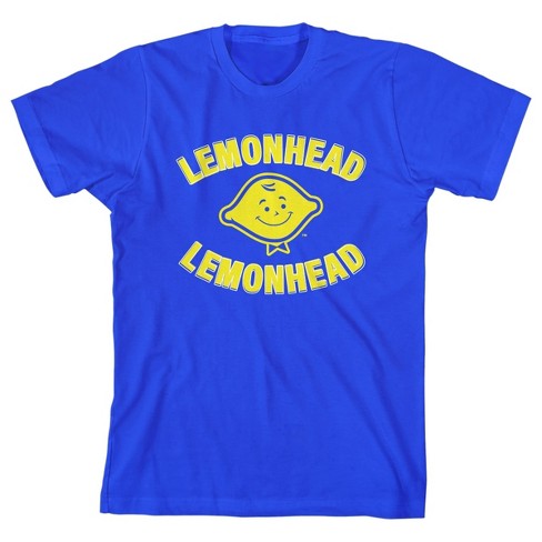 Simple Lemonhead Logo Youth Boys Royal Blue T-shirt : Target