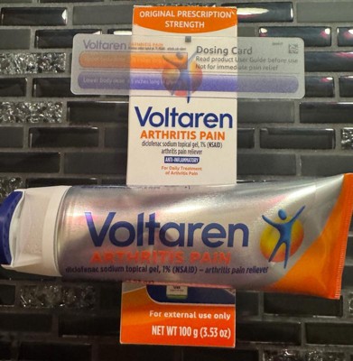Voltaren Diclofenac Sodium Topical Arthritis Pain Relief Gel Tube : Target