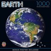 Masterpieces 1000 Piece Round Jigsaw Puzzle - The Earth - 25"x25" : Target
