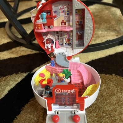 Polly Pocket Target Bullseye Adventure: Doll Playset, 16 Pieces ...