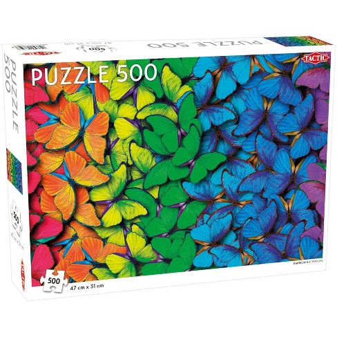 Tactic Rainbow Butterflies Jigsaw Puzzle - 500pc : Target