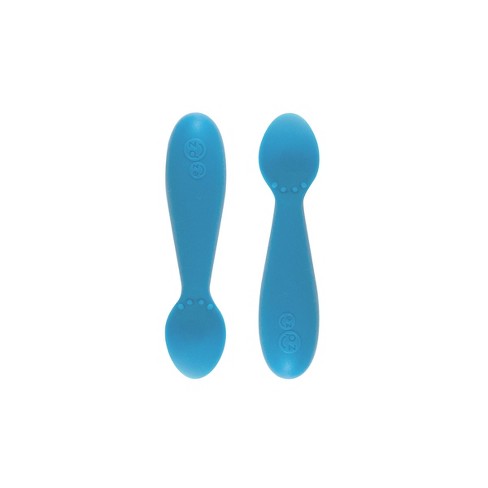 Ezpz Tiny Spoon - Blue - 2pk : Target