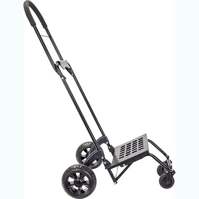 Dbest Trolley Dolly Rover, 4 Wheeled Push Folding Utility Cart Hand ...