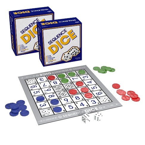 Jax Ltd. Sequence Dice Game, Pack Of 2 : Target