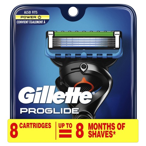 Gillette Proglide Men's Razor Blade Refills - 8ct : Target