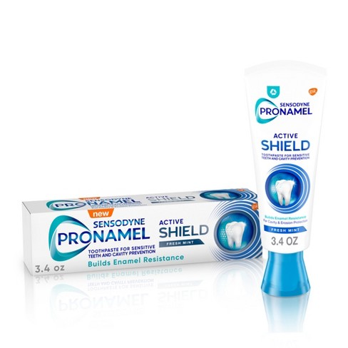 Sensodyne Pronamel Active Shield Toothpaste - Fresh Mint - 3.4oz : Target