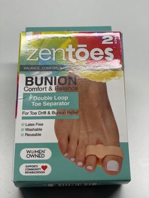 Zentoes Double Loop Toe Separator - Beige - 2pk : Target