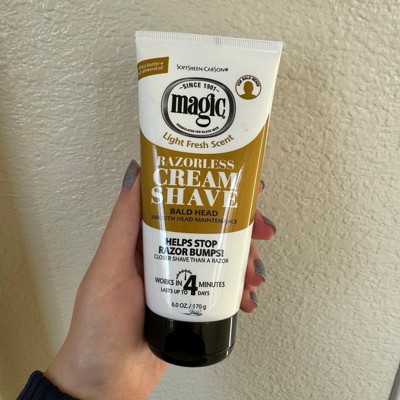 Magic Razorless Shaving Cream For Hair Removal, Bald Head Maintenance ...