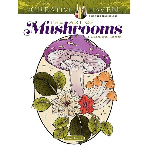 Unleash Your Creativity with Mushroom Adult Coloring Pages