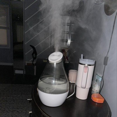 Bionaire 0.5gal Virtually Silent Ultrasonic Cool Mist Humidifier: 3 ...