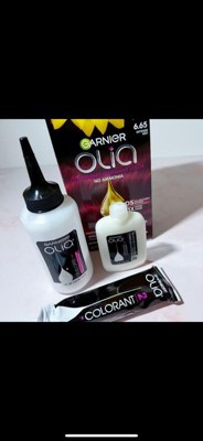 Garnier Olia Oil Powered Permanent Hair Color - Intense Red 6.65 - 1 Fl ...