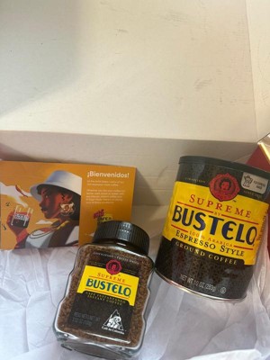 Cafe Bustelo Supreme Espresso Dark Roast Ground Coffee - 10oz : Target